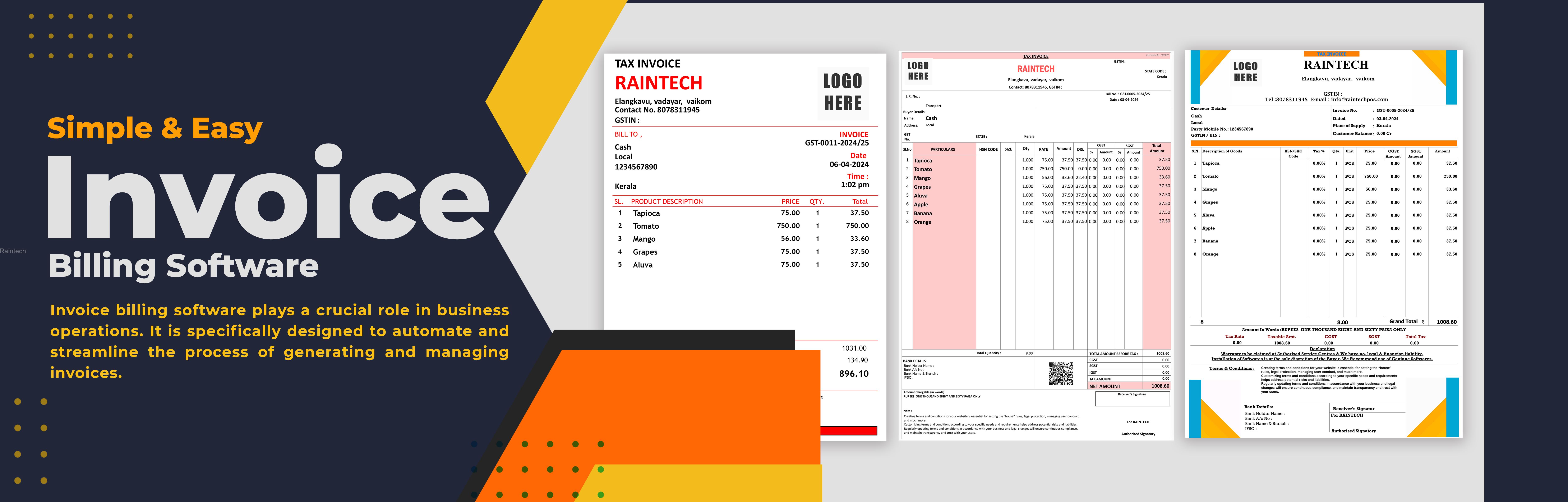 INVOICE BILLING SOFTWARE - Retail daddy